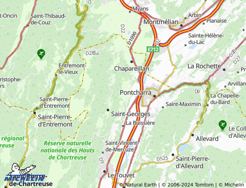 Carte MICHELIN Barraux - ViaMichelin