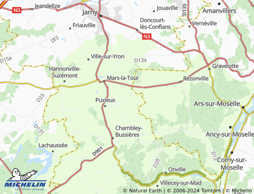 MICHELIN Tronville map - ViaMichelin
