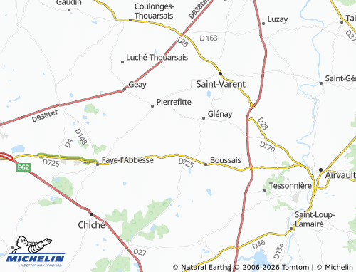 Carte MICHELIN Beaumont - ViaMichelin
