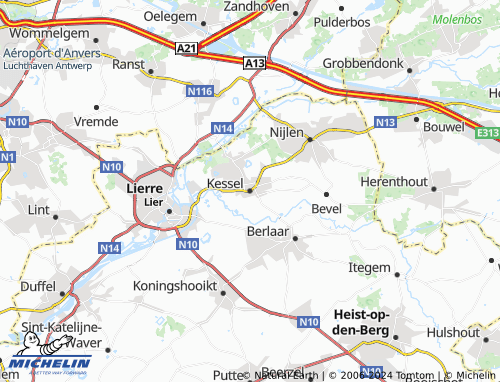 Kaart MICHELIN Kessel - ViaMichelin