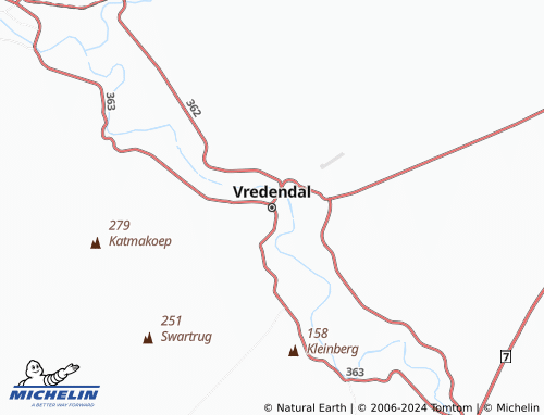 MICHELIN Vredendal map - ViaMichelin