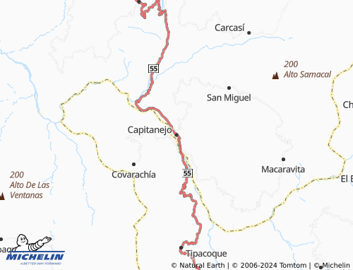 Mapa MICHELIN Capitanejo - ViaMichelin