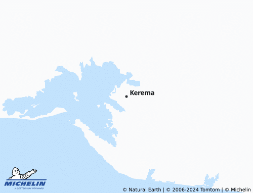 MICHELIN Kerema map - ViaMichelin