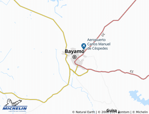 Mapa MICHELIN Bayamo - ViaMichelin