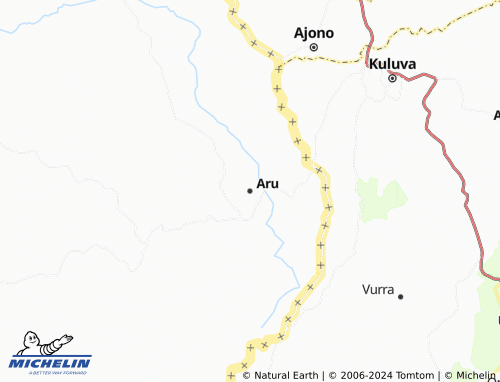 MICHELIN-Landkarte Aru - ViaMichelin