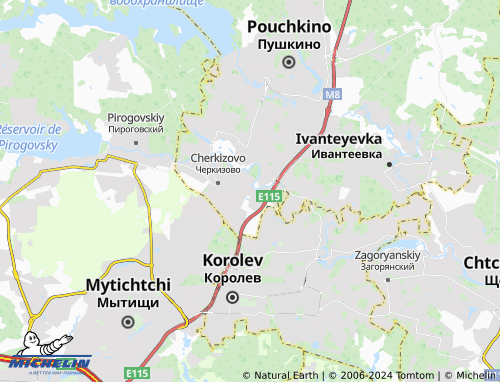 MICHELIN Tarasovka map - ViaMichelin