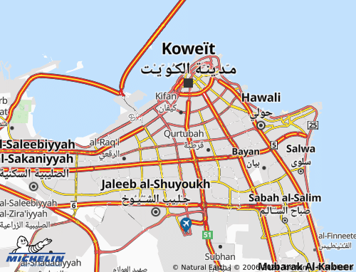 MICHELIN Al Khaldiya map - ViaMichelin