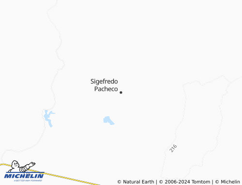 MICHELIN Sigefredo Pacheco map - ViaMichelin