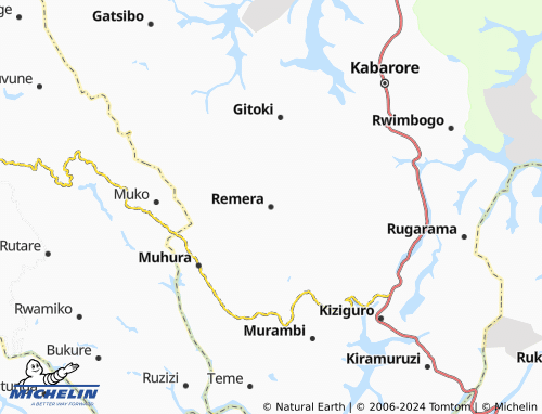 MICHELIN Remera map - ViaMichelin