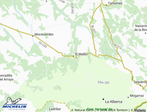 Mapa MICHELIN El Maíllo - ViaMichelin
