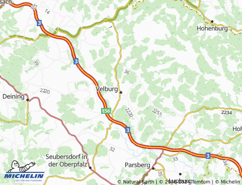 MICHELIN-Landkarte Velburg - ViaMichelin