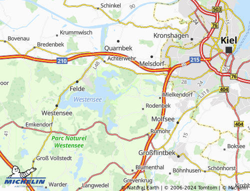 MICHELIN Hohenhude map - ViaMichelin