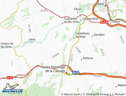 Carte MICHELIN Villalobar de Rioja - ViaMichelin