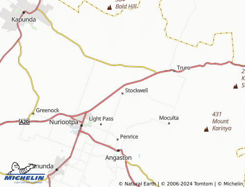 MICHELIN Stockwell map - ViaMichelin