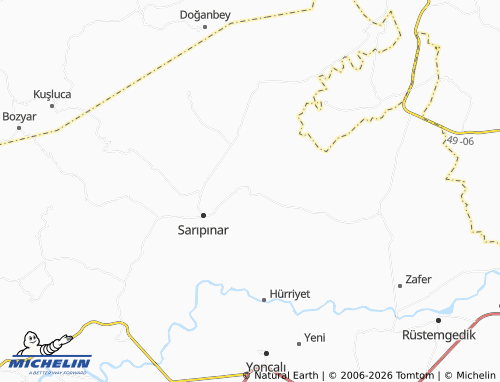 MICHELIN Adıvar map - ViaMichelin