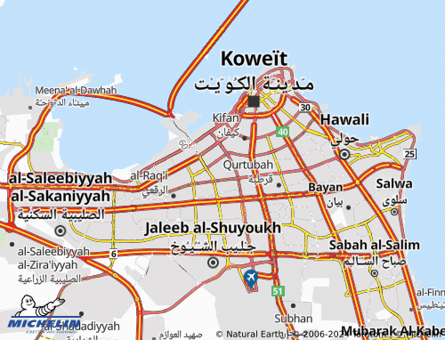 MICHELIN Al Shuwaikh Industrial 2 map - ViaMichelin