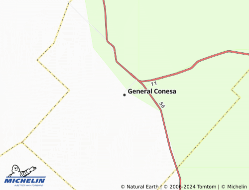 Mapa MICHELIN General Conesa - ViaMichelin