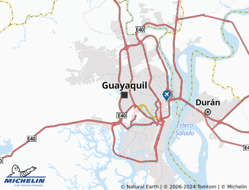MICHELIN Guayaquil map - ViaMichelin
