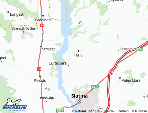 MICHELIN Raițiu map - ViaMichelin