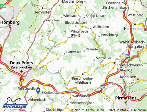 MICHELIN Stockbornerhof map - ViaMichelin