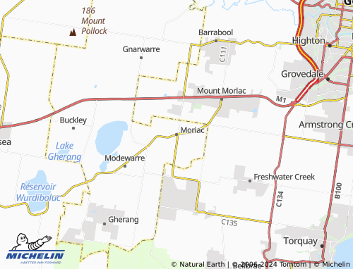 Mapa MICHELIN Moriac - ViaMichelin