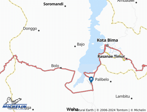 MICHELIN Nggembe map - ViaMichelin