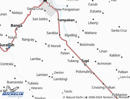 Mapa MICHELIN Palian - ViaMichelin