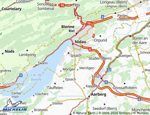 MICHELIN Bellmund map - ViaMichelin