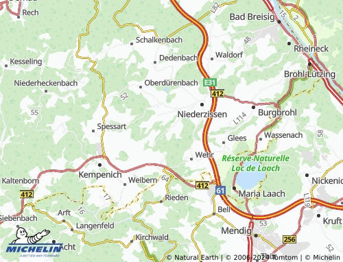 MICHELIN Galenberg map - ViaMichelin