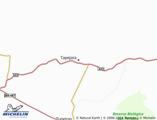 MICHELIN Tapejara map - ViaMichelin