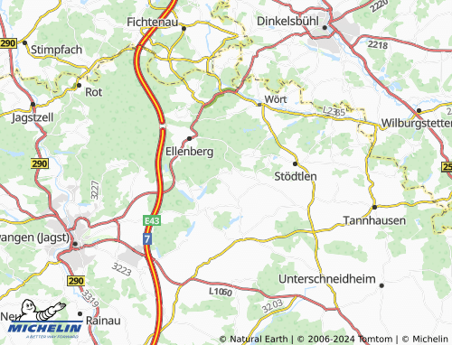 MICHELIN-Landkarte Eiberg - ViaMichelin