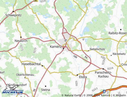 MICHELIN-Landkarte Kamenz - ViaMichelin