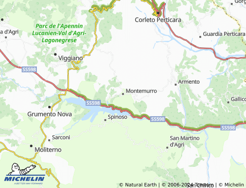 Mapa MICHELIN Montemurro - ViaMichelin