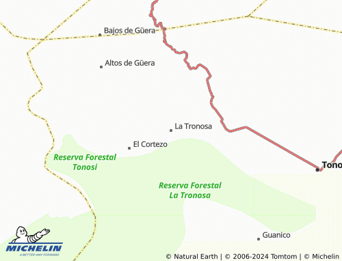 Mapa MICHELIN La Tronosa - ViaMichelin