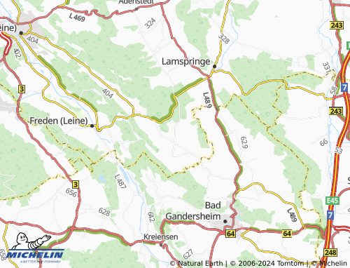 MICHELIN Eyershausen map - ViaMichelin