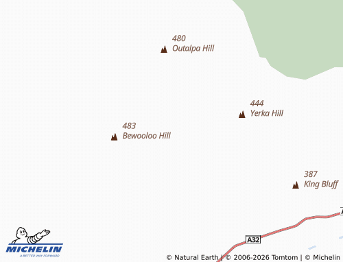 Mapa MICHELIN Outalpa - ViaMichelin
