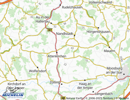 MICHELIN-Landkarte Kleinwolfersdorf - ViaMichelin