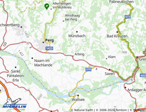 MICHELIN-Landkarte Arbing - ViaMichelin