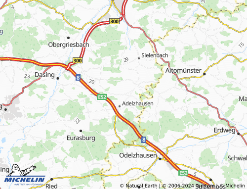 MICHELIN Heretshausen map - ViaMichelin
