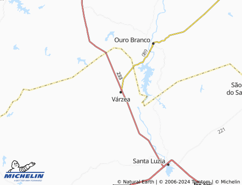Mapa MICHELIN Várzea - ViaMichelin