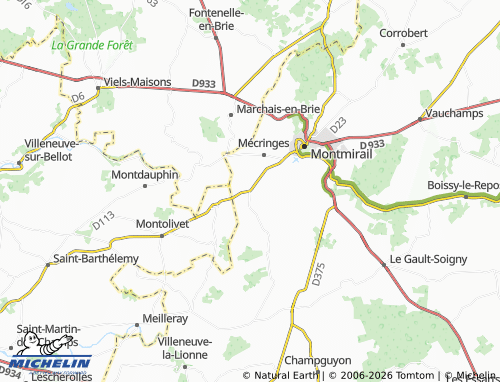 MICHELIN Rieux map - ViaMichelin