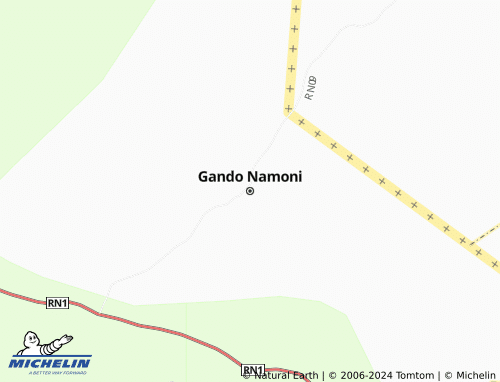 Mapa MICHELIN Gando Namoni - ViaMichelin