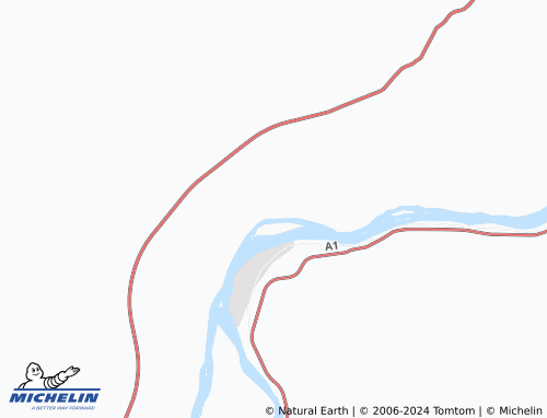 MICHELIN Amara-West map - ViaMichelin