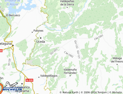 Mapa MICHELIN El Cubillo de Uceda - ViaMichelin