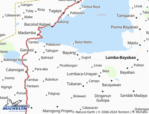 MICHELIN Sultan Pandapatan map - ViaMichelin