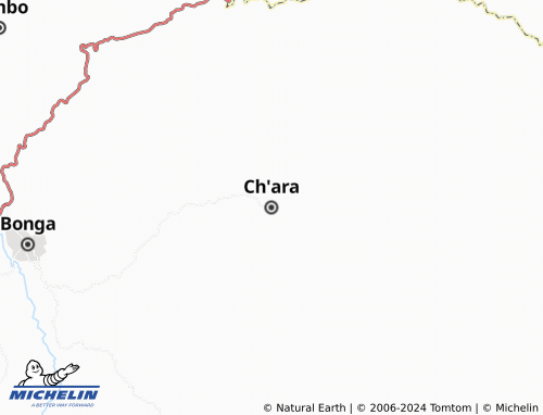 MICHELIN Ch'ara map - ViaMichelin