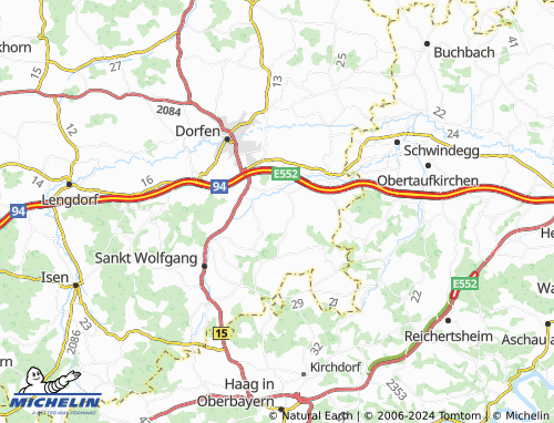 Carte MICHELIN Thal - ViaMichelin