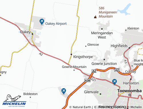 MICHELIN-Landkarte Kingsthorpe - ViaMichelin