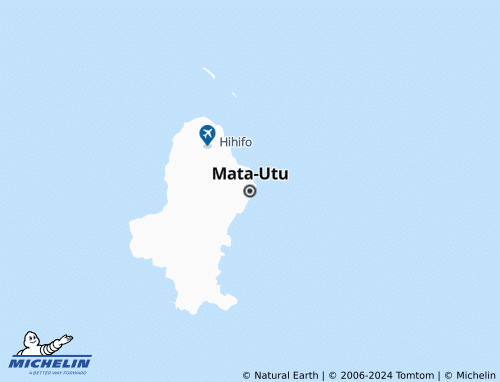 MICHELIN Mata-Utu map - ViaMichelin