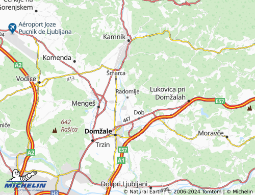 Mappa MICHELIN Radomlje - ViaMichelin